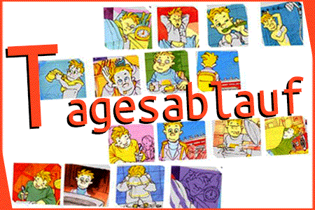 Der Tagesablauf | interaktive Übungen #1